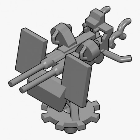 20mm Oerlikon Mk.24 twin gun (x10)