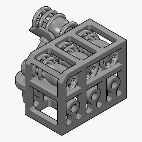 K-gun with Mk.9 depth charges (x4)