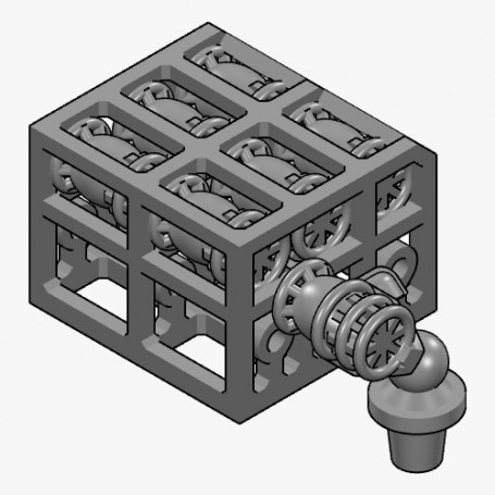 K-gun with Mk.9 depth charges (x4)