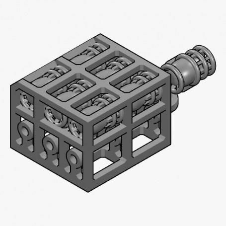 K-gun with Mk.9 depth charges (x4)