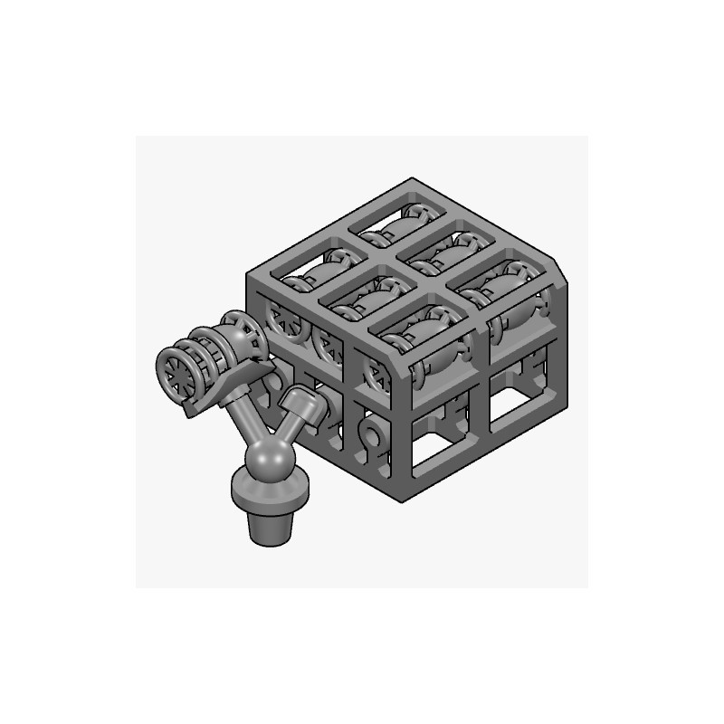 K-gun with Mk.9 depth charges (x4)