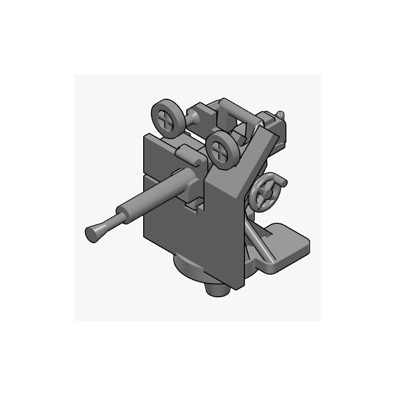 Canon Pom Pom de 2 pdr. Mk.VIII sur affût Mk.VII (x8)