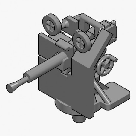 Canon Pom Pom de 2 pdr. Mk.VIII sur affût Mk.VII (x8)