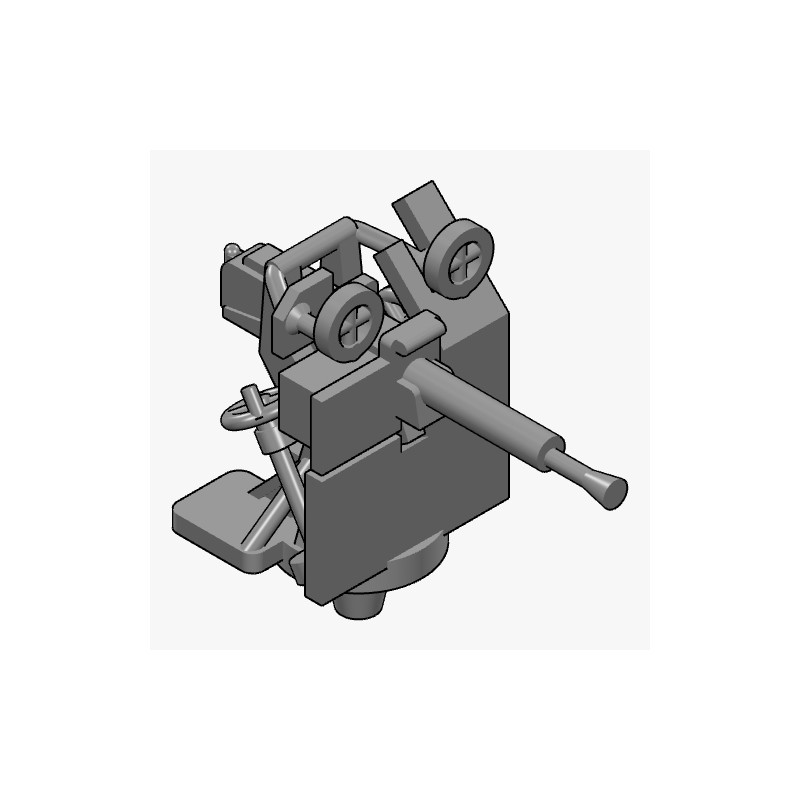 Canon Pom Pom de 2 pdr. Mk.VIII sur affût Mk.VII (x8)