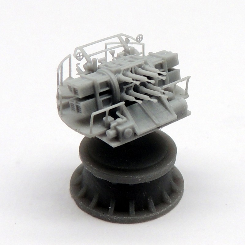 Canon Pom Pom de 2 pdr. Mk.VIII sur affût Mk.V octuple (x2)