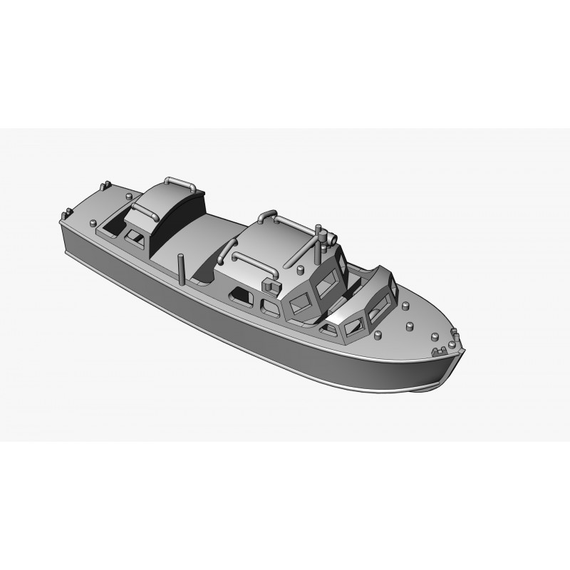 Royal Navy 25ft fast motor boat (x2)