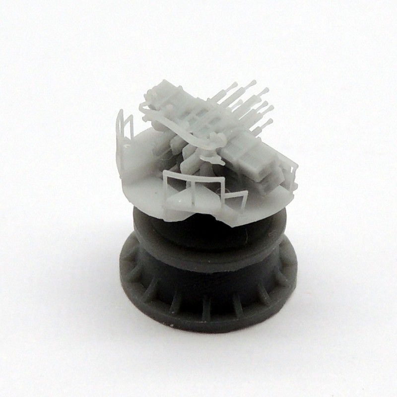 Canon Pom Pom de 2 pdr. Mk.VIII sur affût Mk.V octuple (x2)