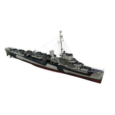 Destroyer Escort classe Cannon version quatre Bofors