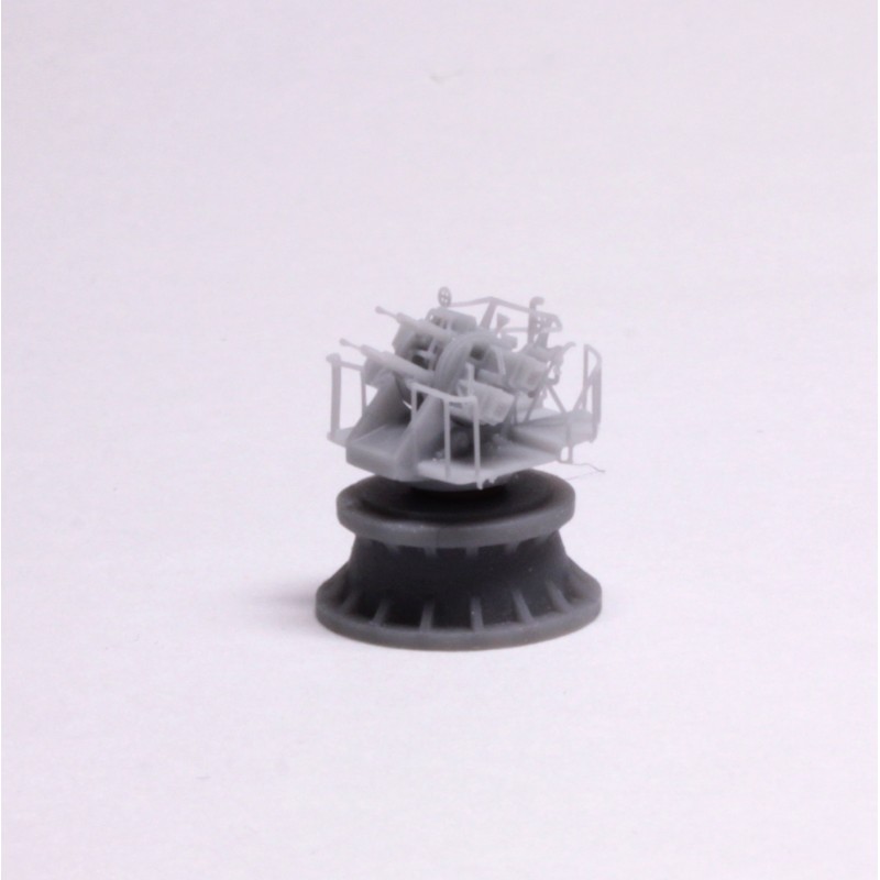 Canon Pom Pom de 2 pdr. Mk.VIII sur affût Mk.VII quadruple (x3)