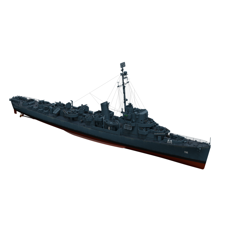Cannon class Destroyer Escort USS Slater version