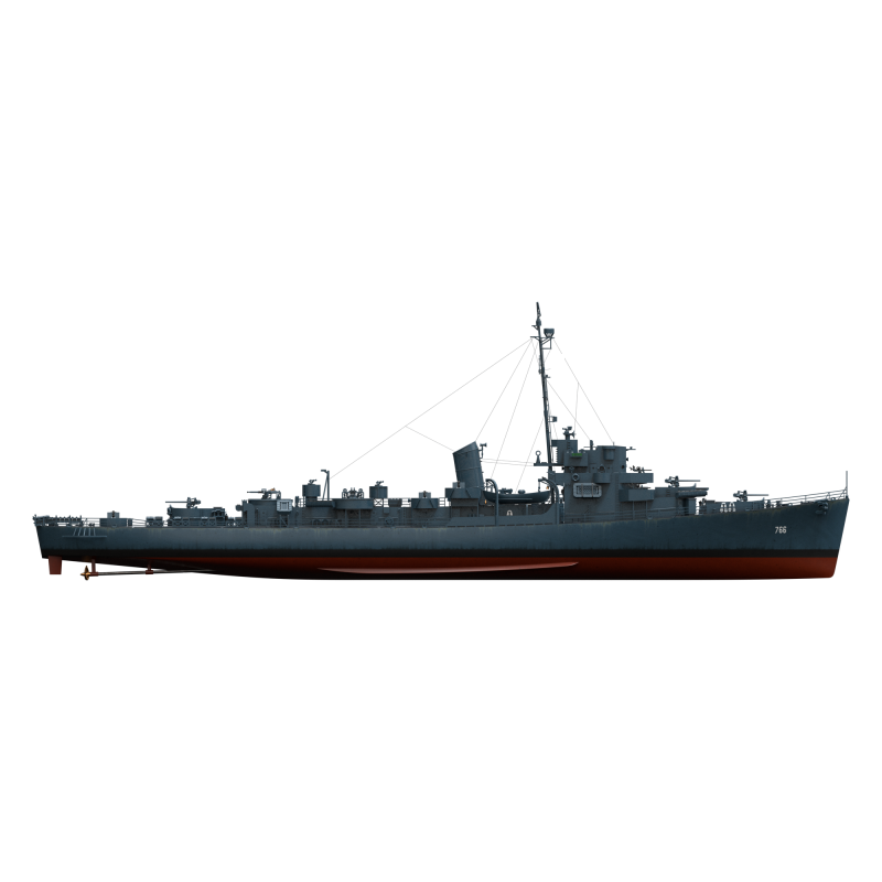 Cannon class Destroyer Escort USS Slater version