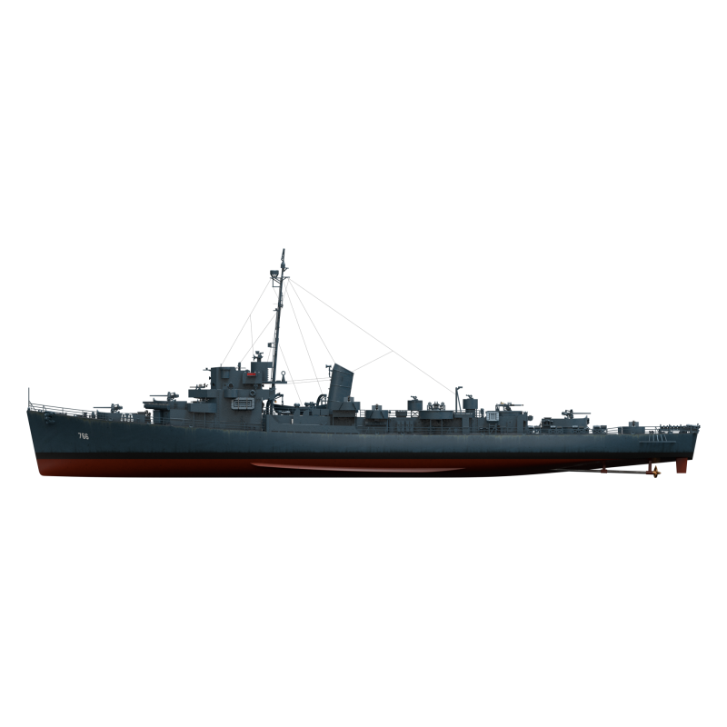 Cannon class Destroyer Escort USS Slater version