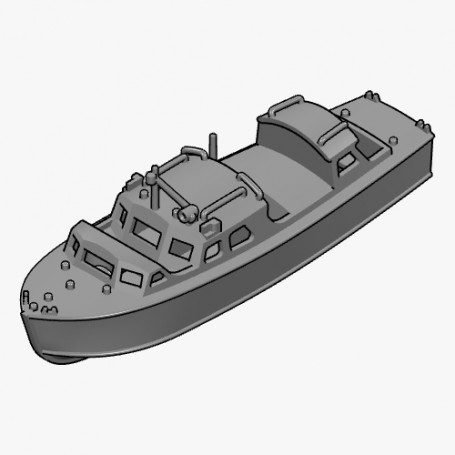 HMS Tribal class destroyer Late fit detail set