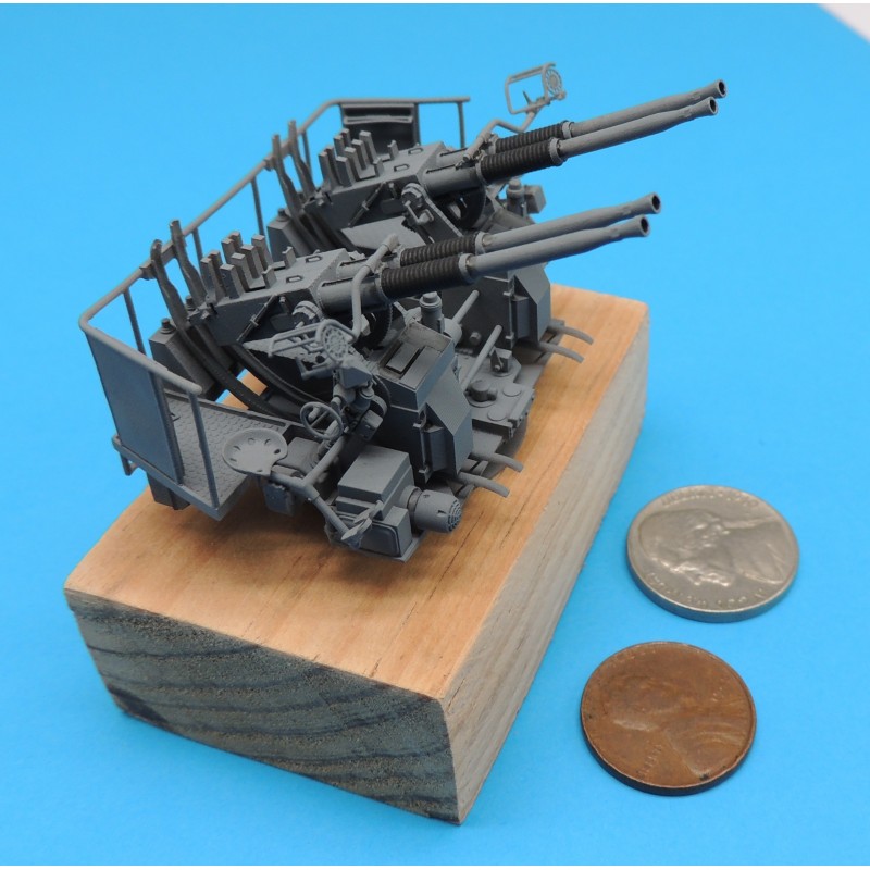 40mm Bofors quad gun (x1)