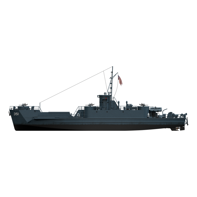 Landing Craft Infantry Large LCI(L) type 351