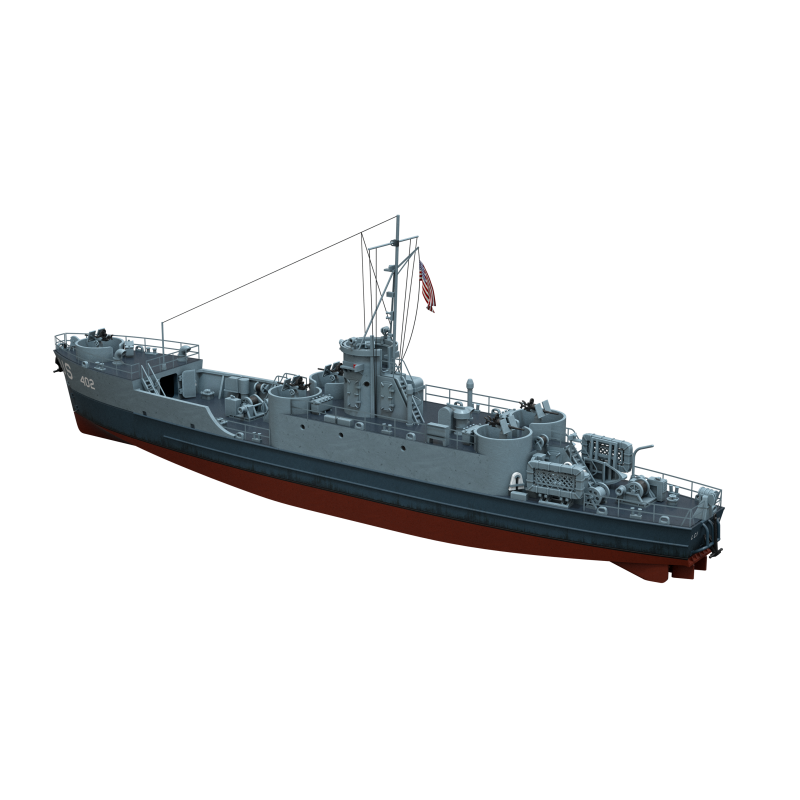 Landing Craft Infantry Large LCI(L) center ramp version