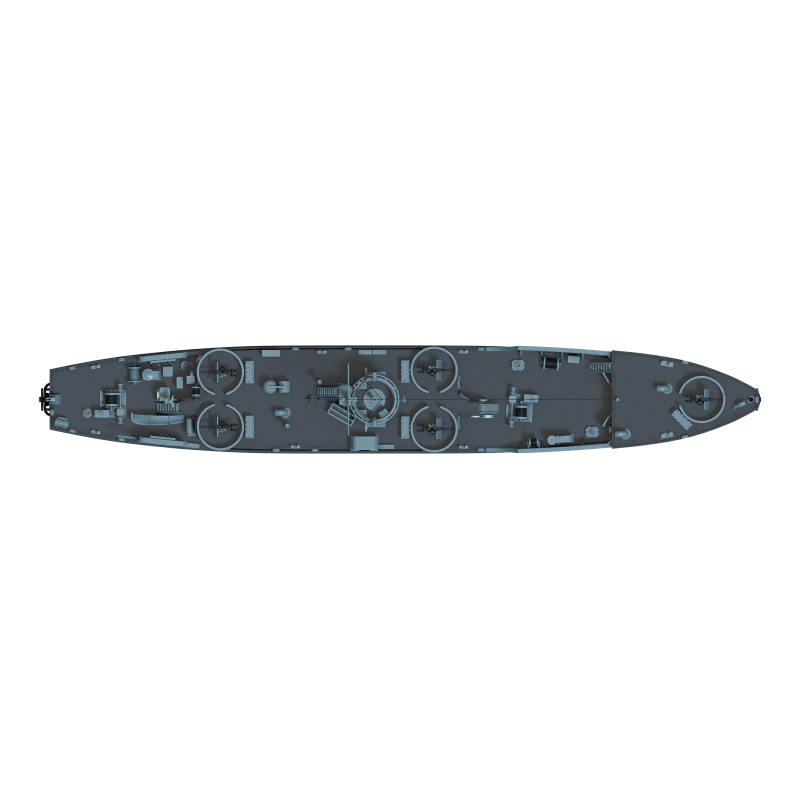 Landing Craft Infantry Large LCI(L) center ramp version