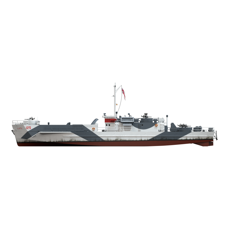 Landing Craft Infantry Large LCI(L) - 1-349 class RN version