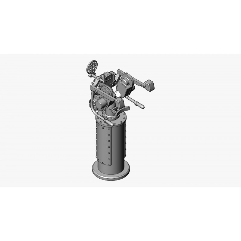 Mk.51 gun director with Mk.14 gunsight (x1)