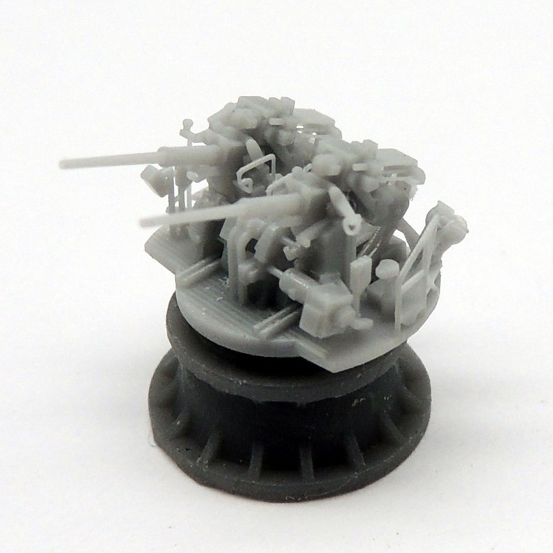 Mk.33 3" automatic twin gun (x2)