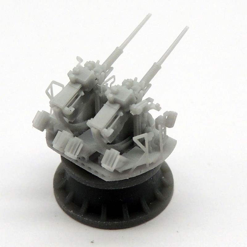 Mk.33 3" automatic twin gun (x2)