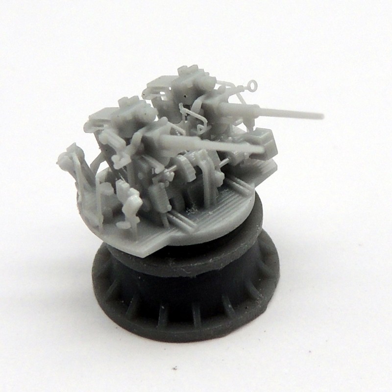 Mk.33 3" automatic twin gun (x2)