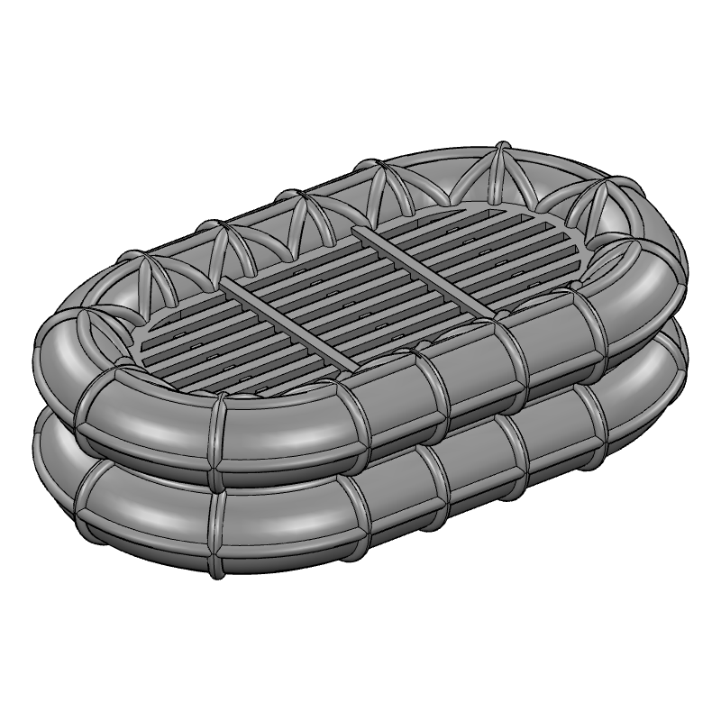 Carley floats n°16 empilés (x5)