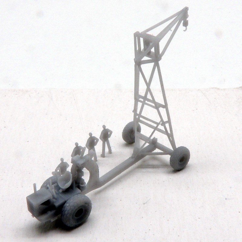 US Navy WWII flightdeck carrier Tilly crane (x1)