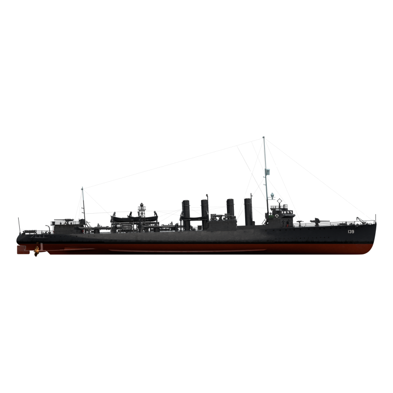 USS Ward DD-139