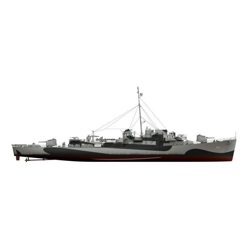 John C. Butler class Destroyer Escort (early career version)