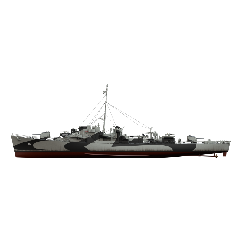 John C. Butler class Destroyer Escort (early career version)