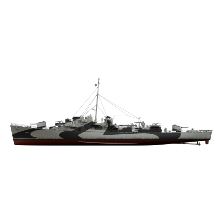 John C. Butler class Destroyer Escort (early career version)