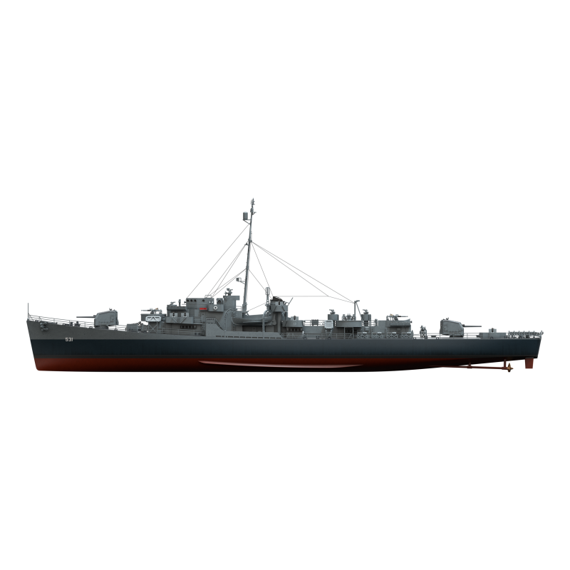 John C. Butler class Destroyer Escort (late career version)