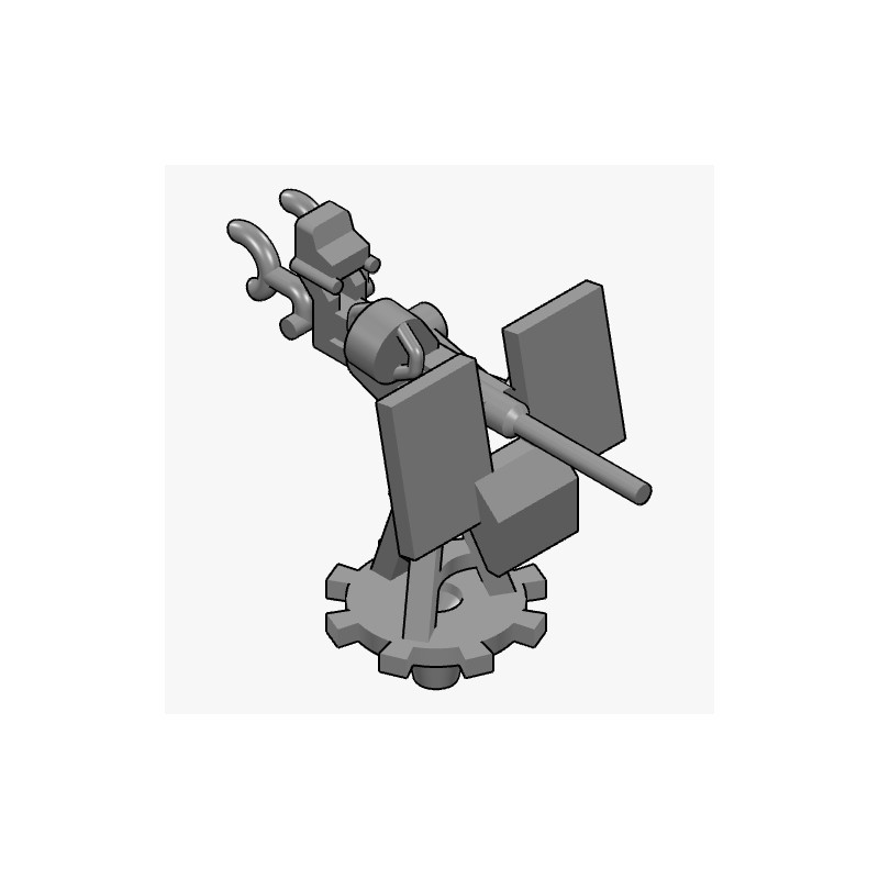 20mm Oerlikon Mk.10 gun with Mk.14 gunsight (x18)