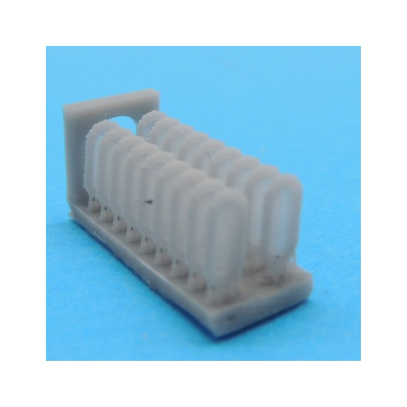 US Navy 25 man balsa oval raft (x18)