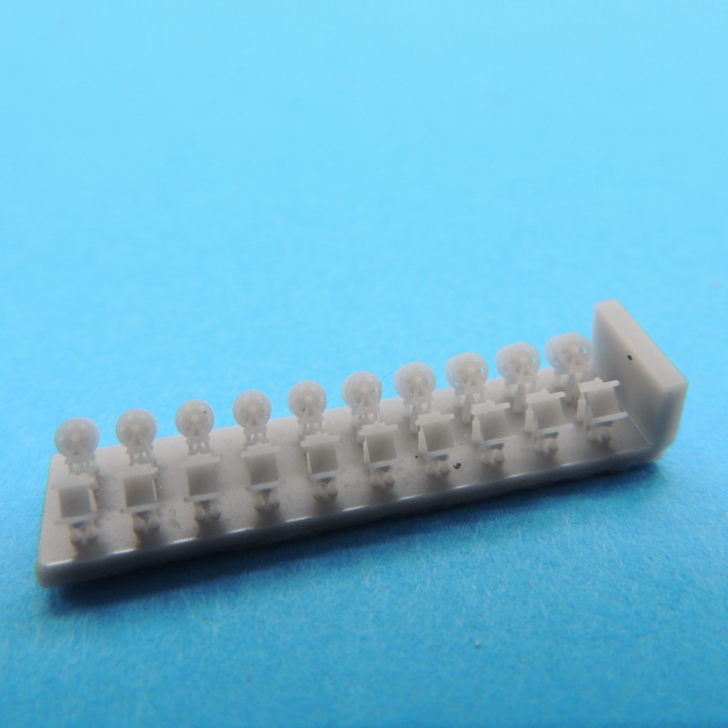 Cable reel flange with holes (x20)