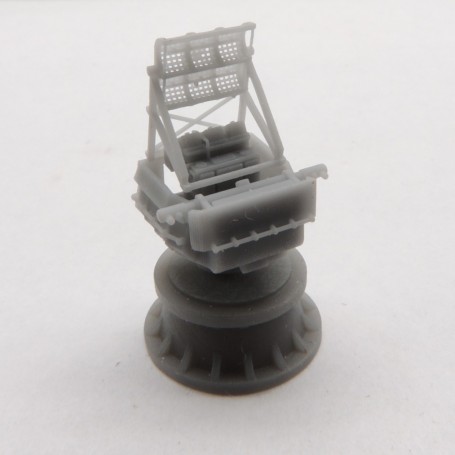 Mark 33 Gun director open roof version, with Mark 4 antenna on top (x1)