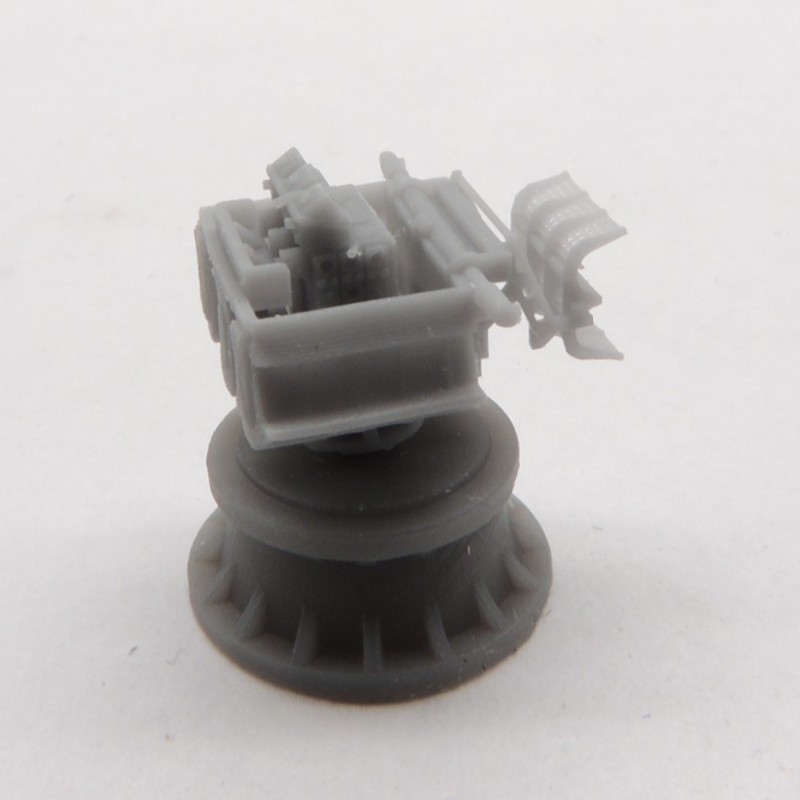 Mark 33 Gun director open roof version, with Mark 4 antenna on front (x1)