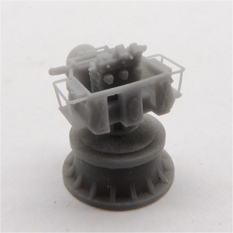 Mark 33 Gun director open roof version, with Mark 25 antenna (x1)