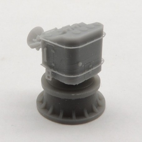 Mark 33 gun director, closed top with Mark 25 antenna (x1)