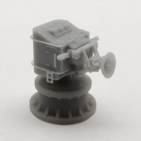 Mark 33 gun director, closed top with Mark 25 antenna (x1)
