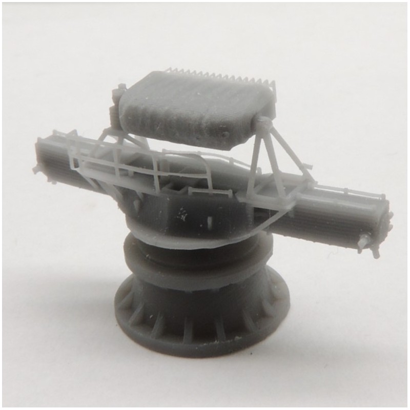 Mark 38 Main Battery Fire Control Director, 6 sided shield (x1)