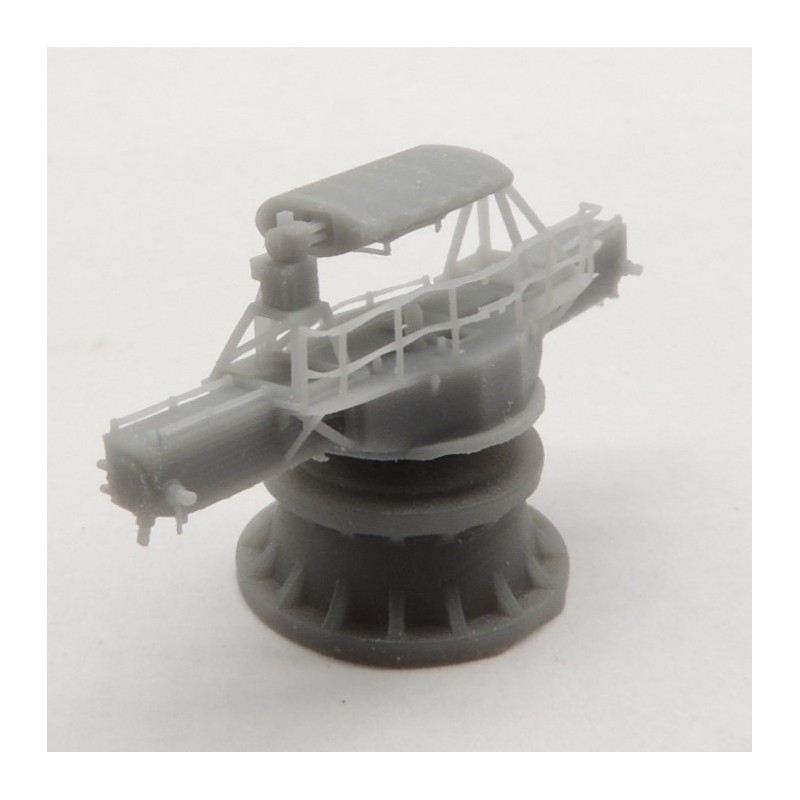 Mark 38 Main Battery Fire Control Director, 7 sided shield (x1)