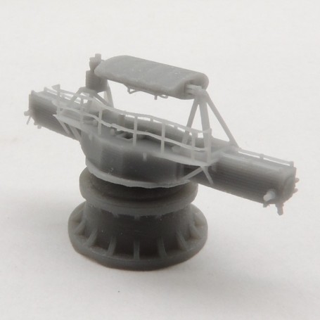 Mark 38 Main Battery Fire Control Director, 7 sided shield (x1)