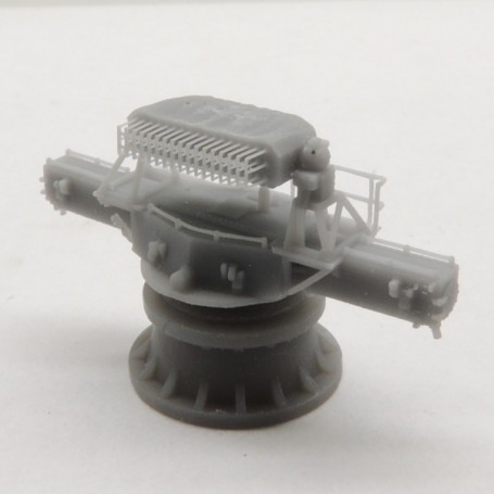 Mark 38 Main Battery Fire Control Director, 7 sided shield (x1)