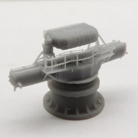 Mark 38 Main Battery Fire Control Director, 7 sided shield (x1)