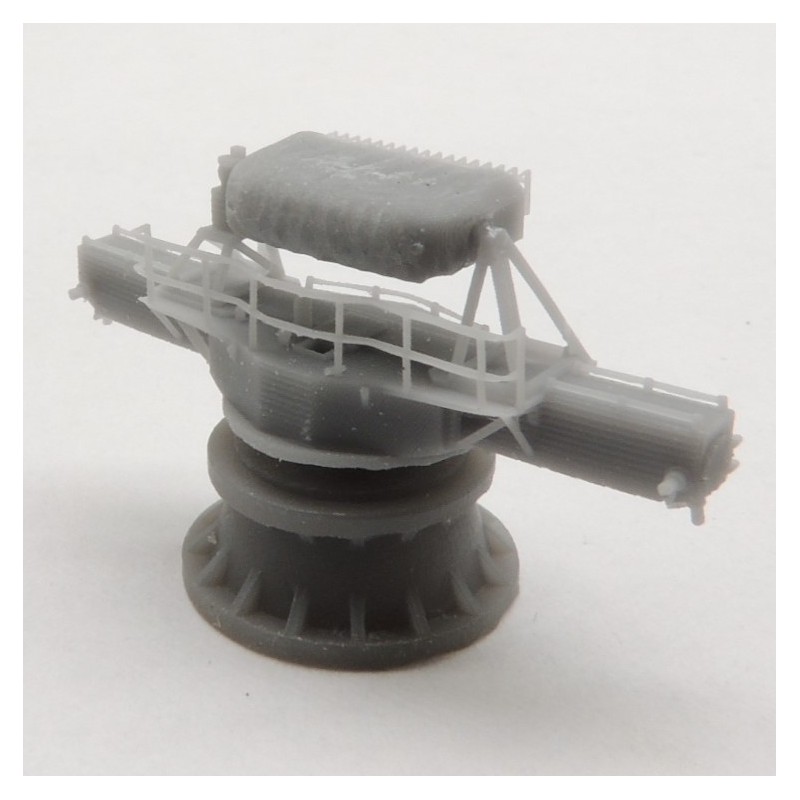 Mark 38 Main Battery Fire Control Director, 7 sided shield (x1)