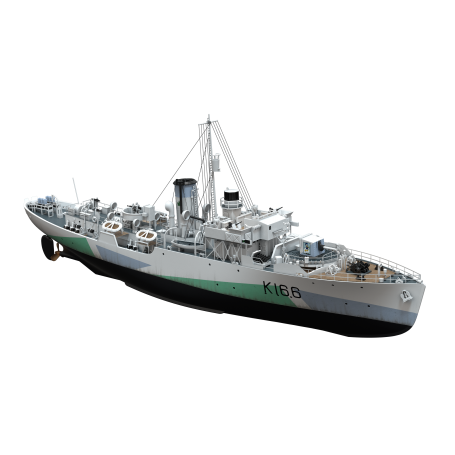 Flower class corvette - HMCS Snowberry K166