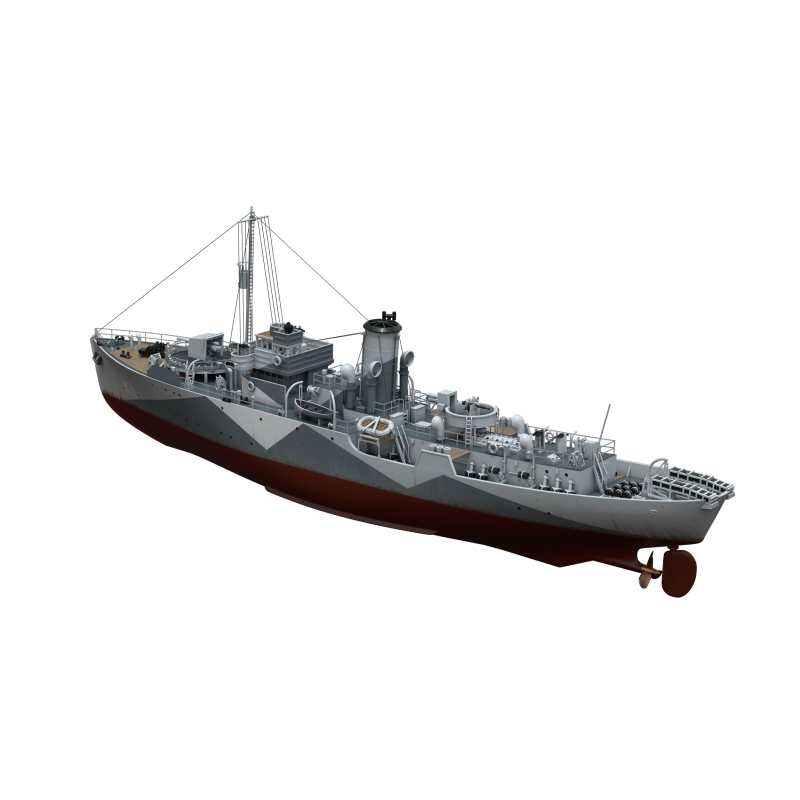 Flower class corvette - HMS/FNFL Mimosa K11