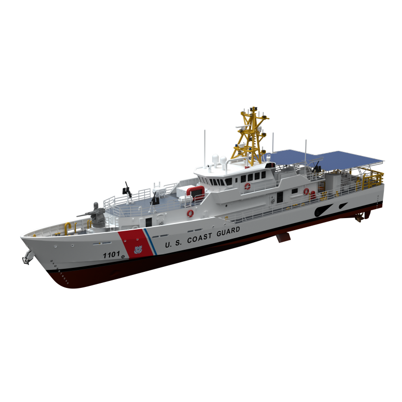 USCG Sentinel class cutter Hull Full hull